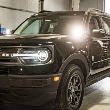 Big Bend Bronco Sport installed Baja Designs Squadron Pro A-Pillar ...
